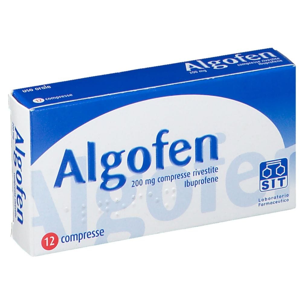 ALGOFEN 12 compresse rivestite 200 mg | 1000Farmacie