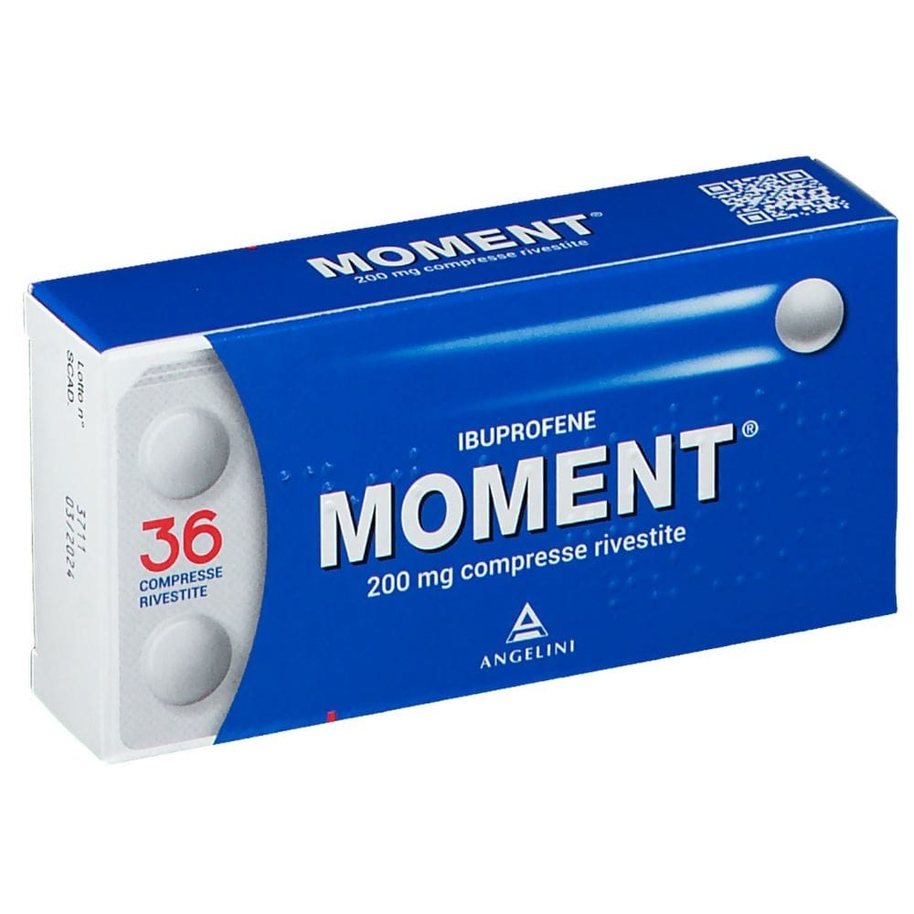 MOMENT 36 compresse rivestite 200 mg | 1000Farmacie