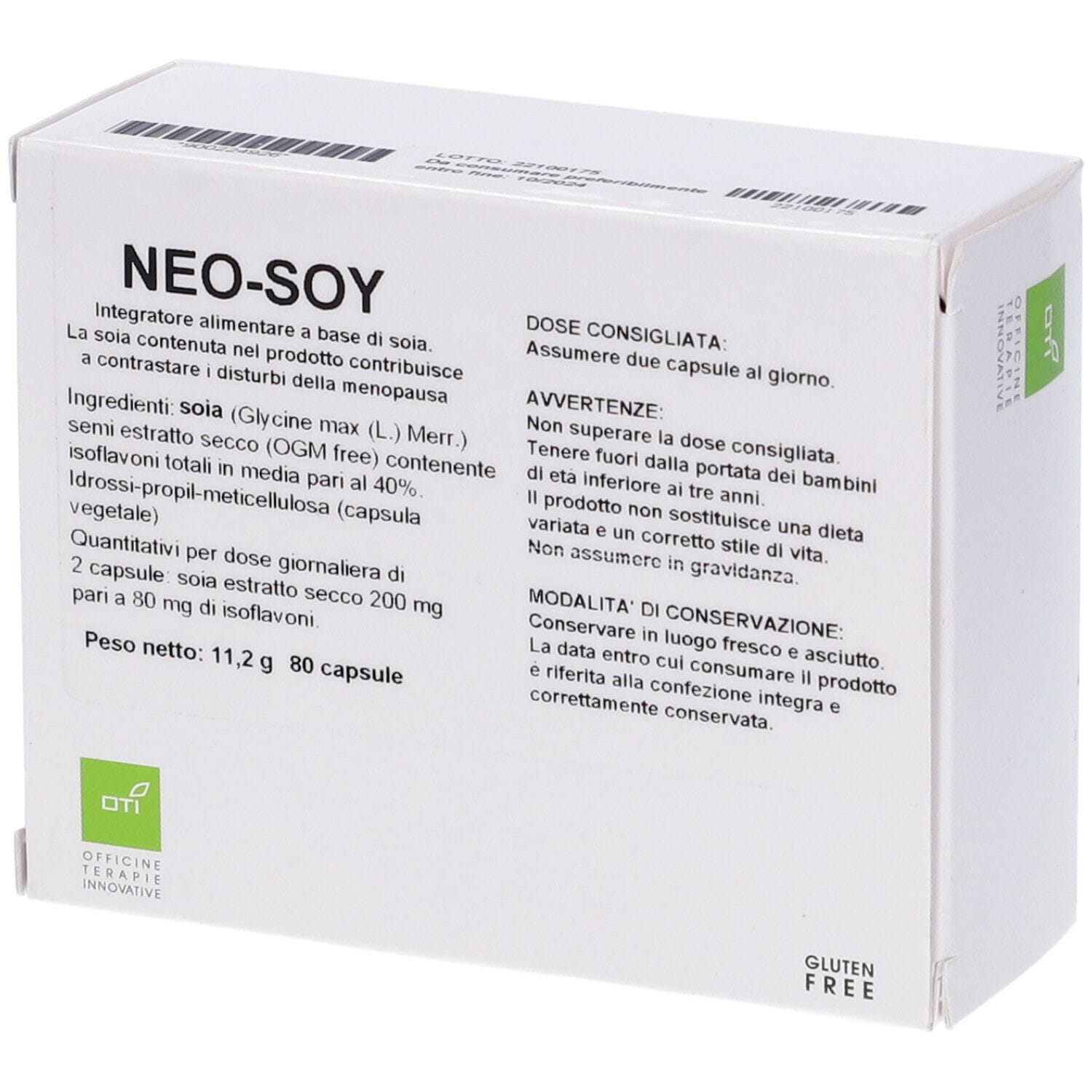 NEO SOY 80 CAPSULE | 1000Farmacie