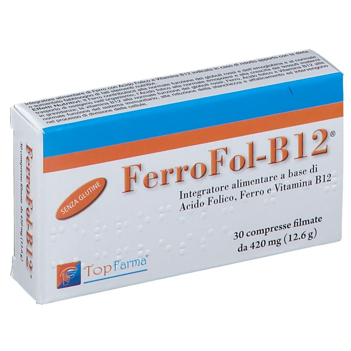 Ferrofol B12: Integratore Ferro, Acido Folico e B12 | 1000Farmacie