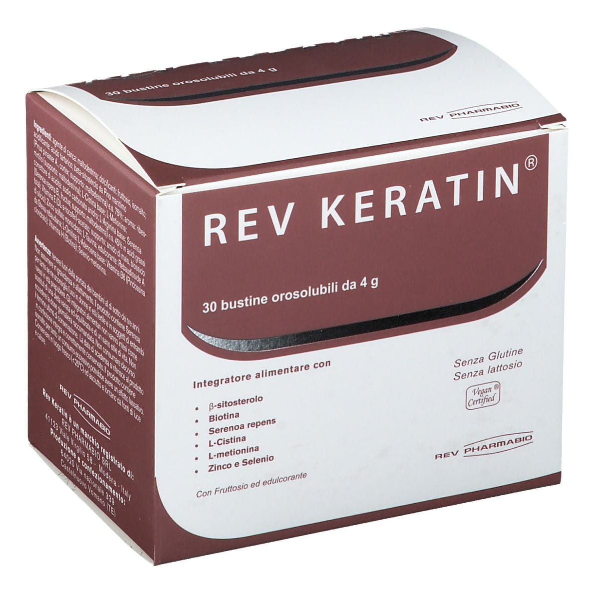 REV KERATIN 30 BUSTINE | 1000Farmacie