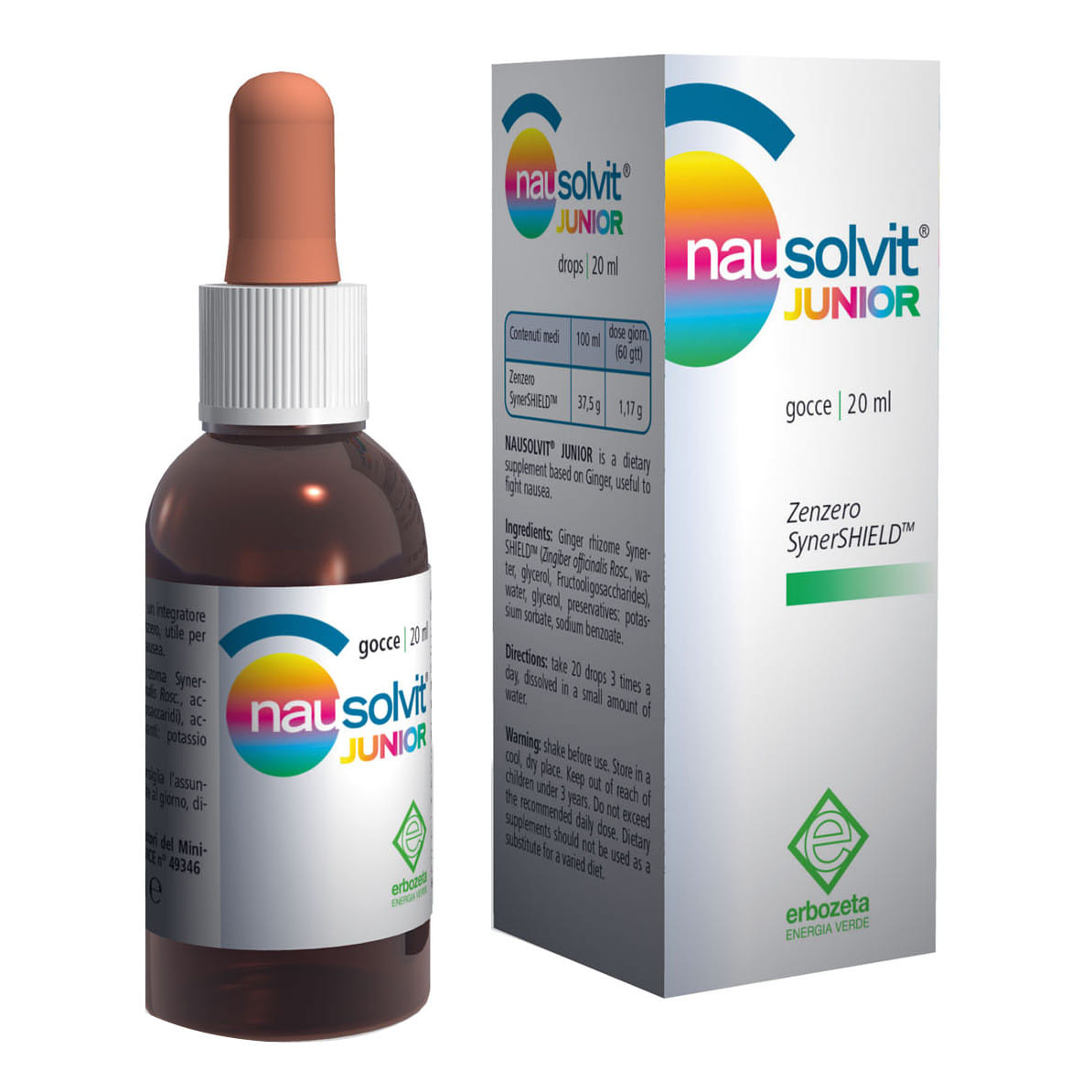 Nausolvit Junior Erbozeta Nausea Bambini | 1000Farmacie