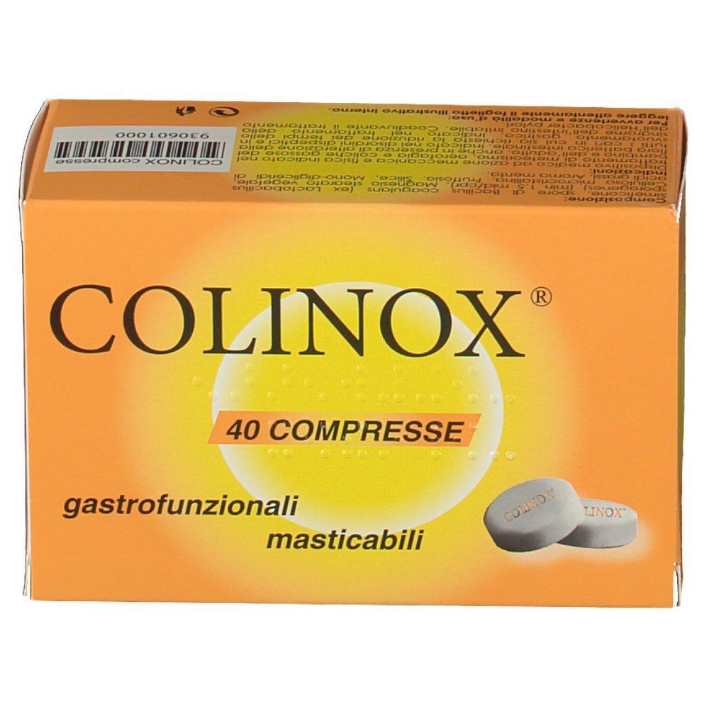 Colinox 40 Compresse Masticabili Gastrofunzionali 56 G | 1000farmacie