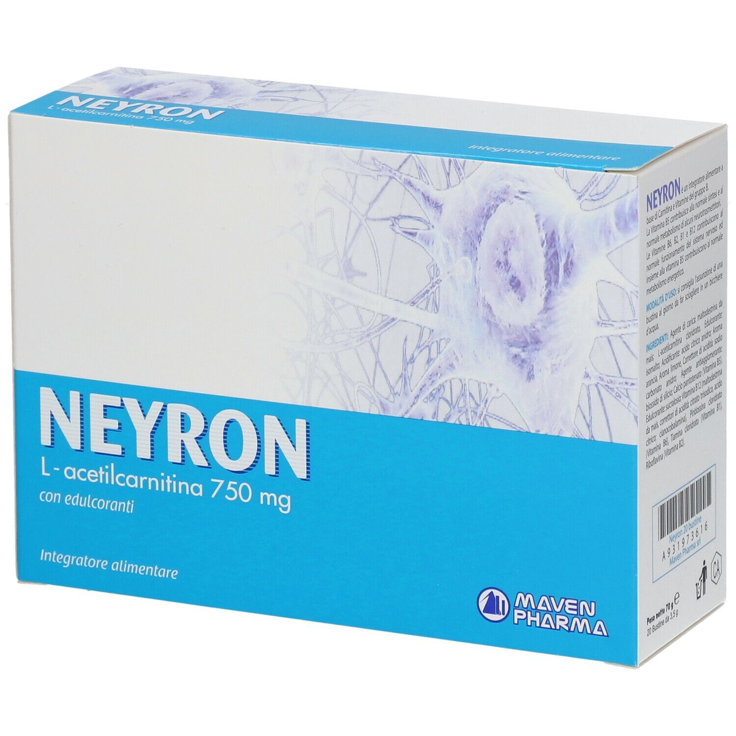 Neyron: energia e supporto per il sistema nervoso | 1000Farmacie