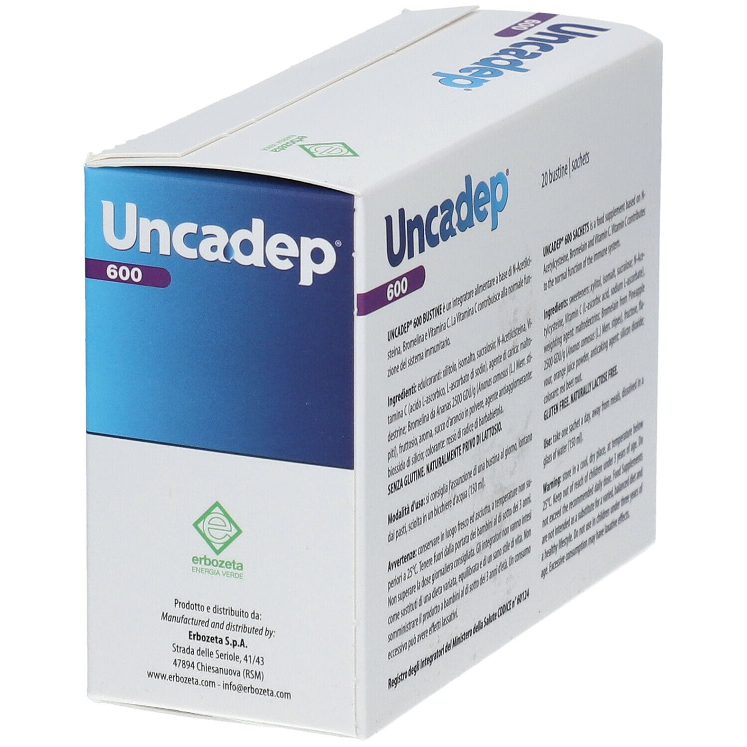 Uncadep 600 20 Bustine | 1000farmacie