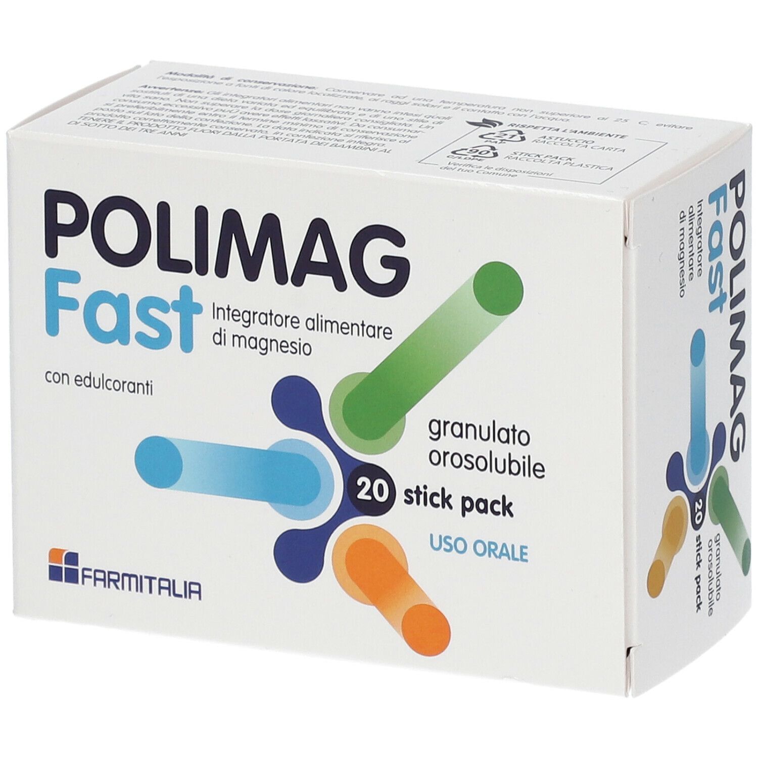 Polimag Fast: Magnesio Orosolubile per Energia | 1000Farmacie