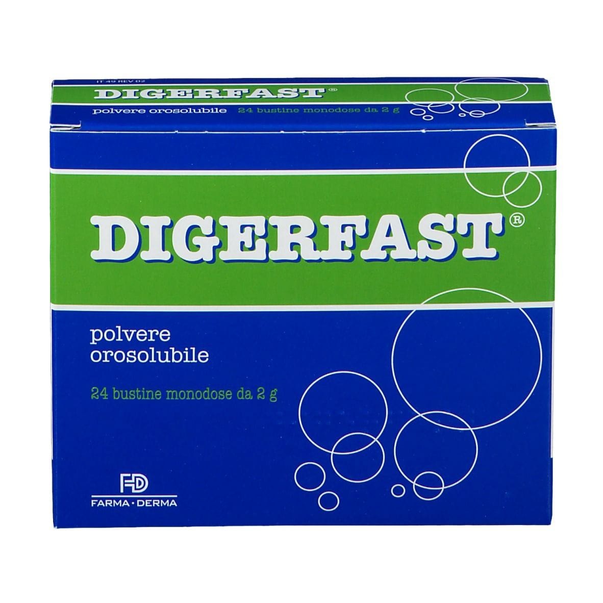 Digerfast: Sollievo da Gonfiore e Gas Intestinali | 1000Farmacie