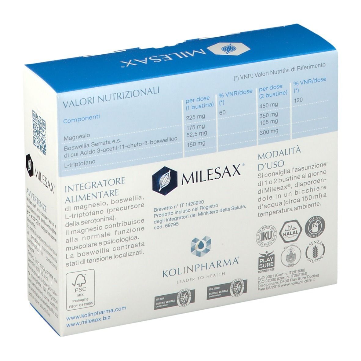 MILESAX 14 BUSTE | 1000Farmacie