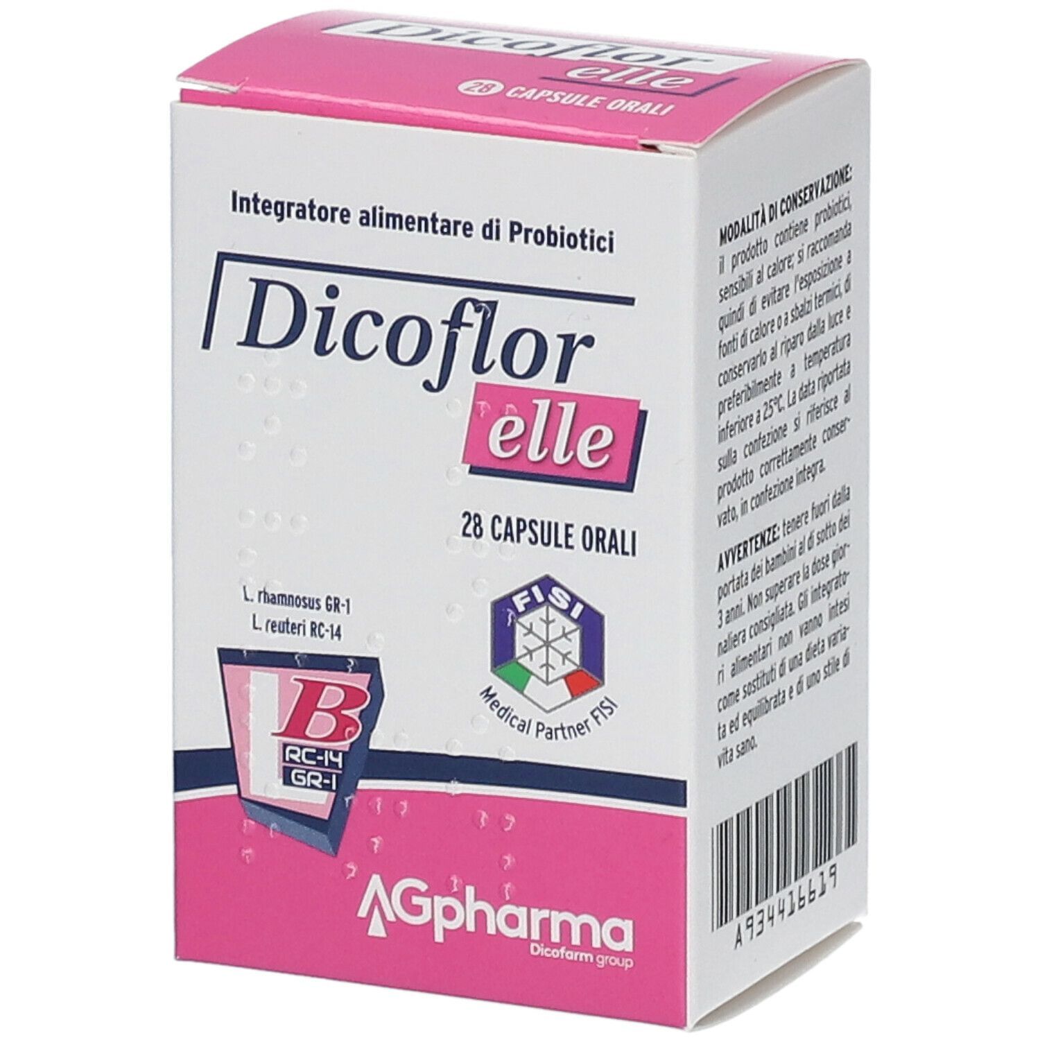 DICOFLOR ELLE 28 CAPSULE | 1000Farmacie