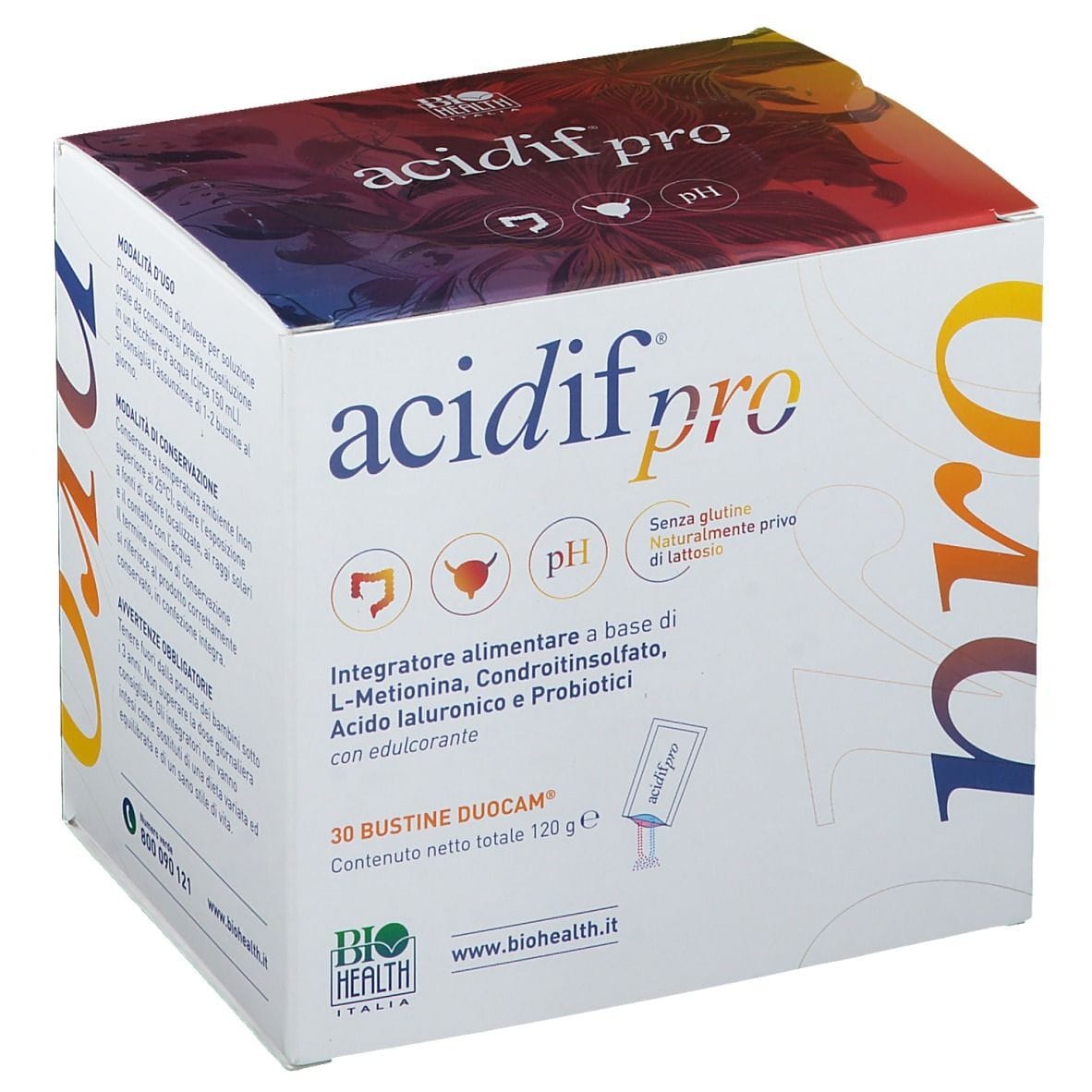 Acidif Pro: Benessere Urinario e Intestinale | 1000Farmacie