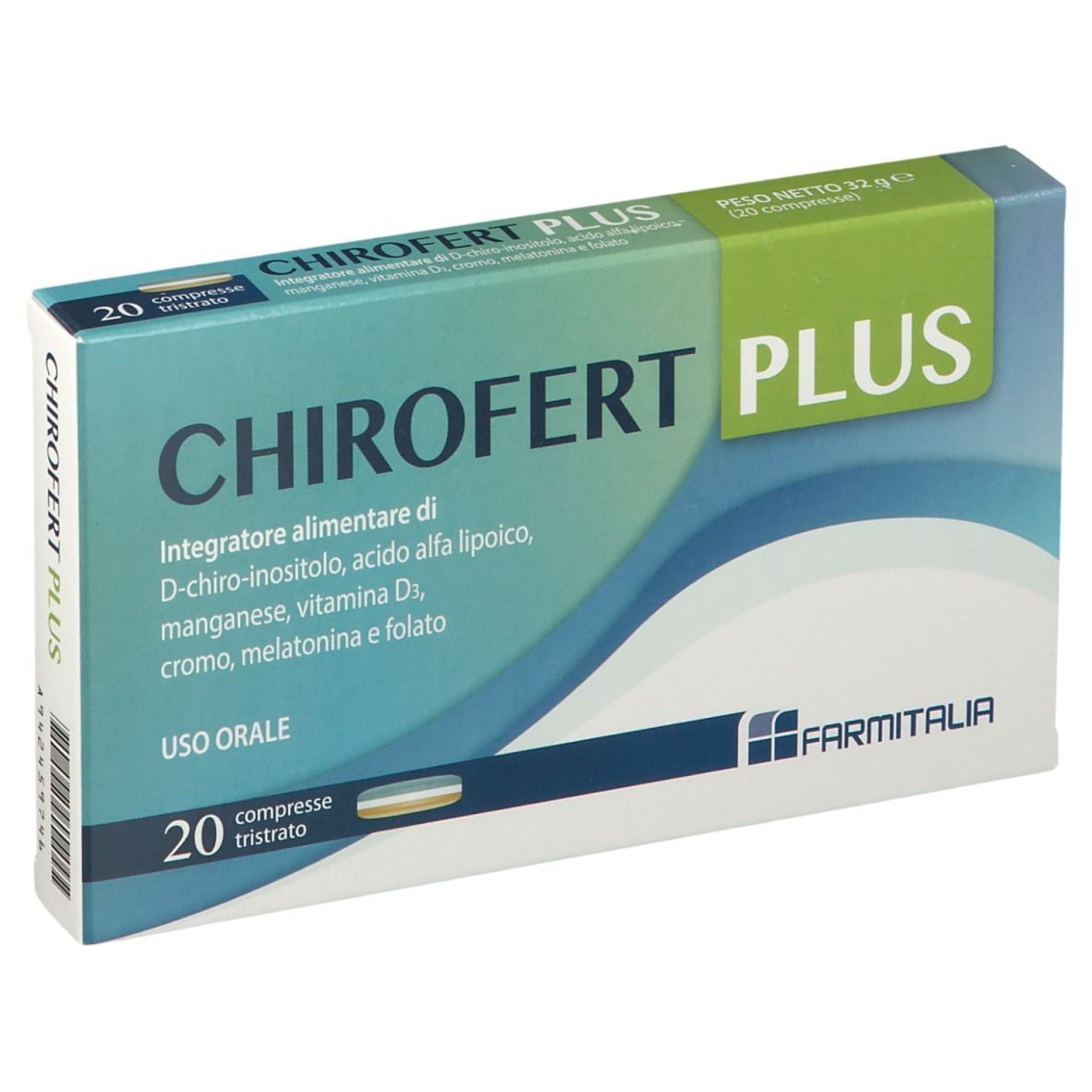 CHIROFERT PLUS 20 COMPRESSE TRISTRATO | 1000Farmacie