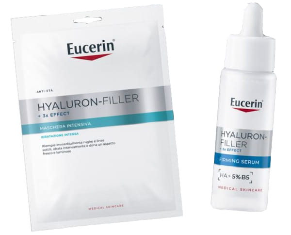 EUCERIN ANTI AGE XMAS PACK SIERO MASCHERA 2025 1 HYALURON FILLER MONO ...