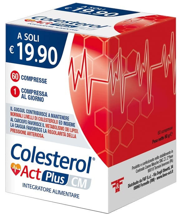 COLESTEROL ACT PLUS CM 60 COMPRESSE | 1000Farmacie