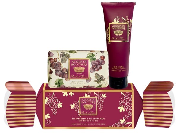BACCHE DI VINUM COFANETTO BIO SAPONETTA & BIO CREMA MANI CON OLIO DI ...