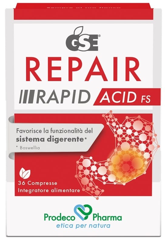 GSE REPAIR RAPID ACID FS 36 COMPRESSE | 1000Farmacie