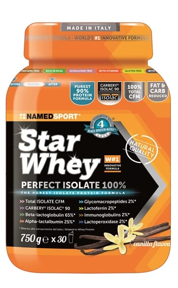 Star Whey Isolate Vanilla Proteine isolate per sportivi | 1000Farmacie