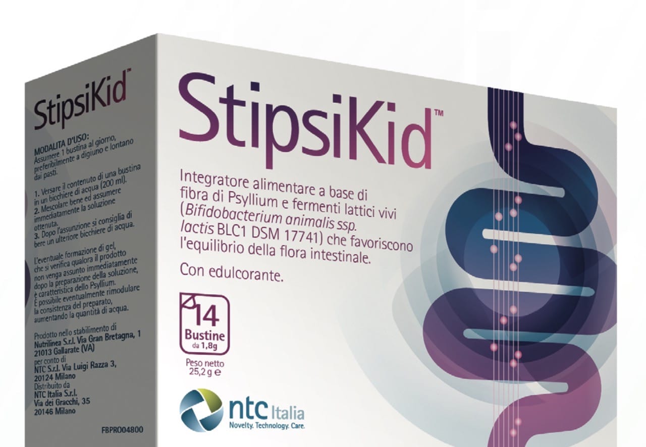 STIPSIKID POLVERE BIFIDOBACTERIUM LACTIS + PSYLLIUM 14 BUSTINE 25,2 G | 1000Farmacie
