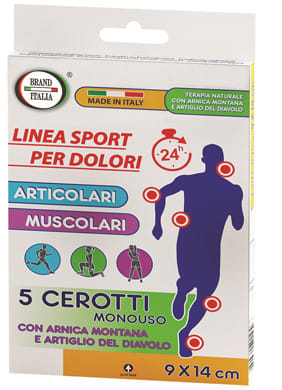 Cerotti Per Dolori Articolari E Muscolari Con Arnica Montana E Artiglio ...