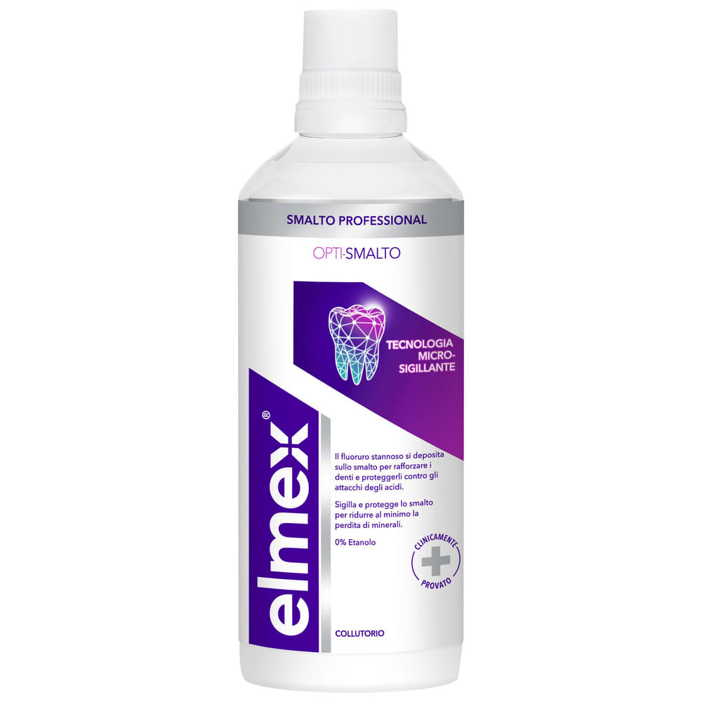ELMEX COLLUTORIO OPTISMALTO PROFESSIONAL 400 ML | 1000Farmacie