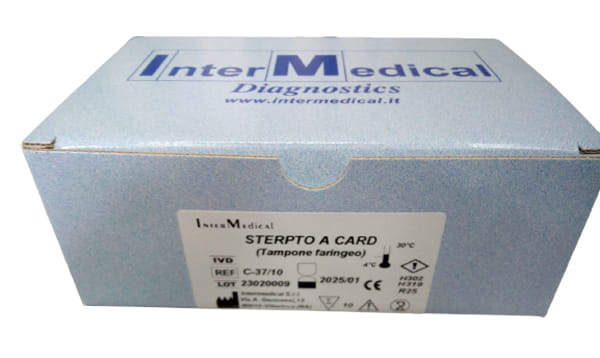 TEST RAPIDO STREPTOCOCCO A INTERMEDICAL DETERMINAZIONE QUALITATIVA ...