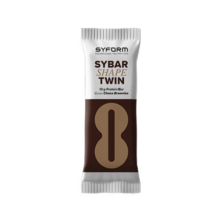 Sybar Shape Twin Choco Brownies Snack Proteico | 1000Farmacie